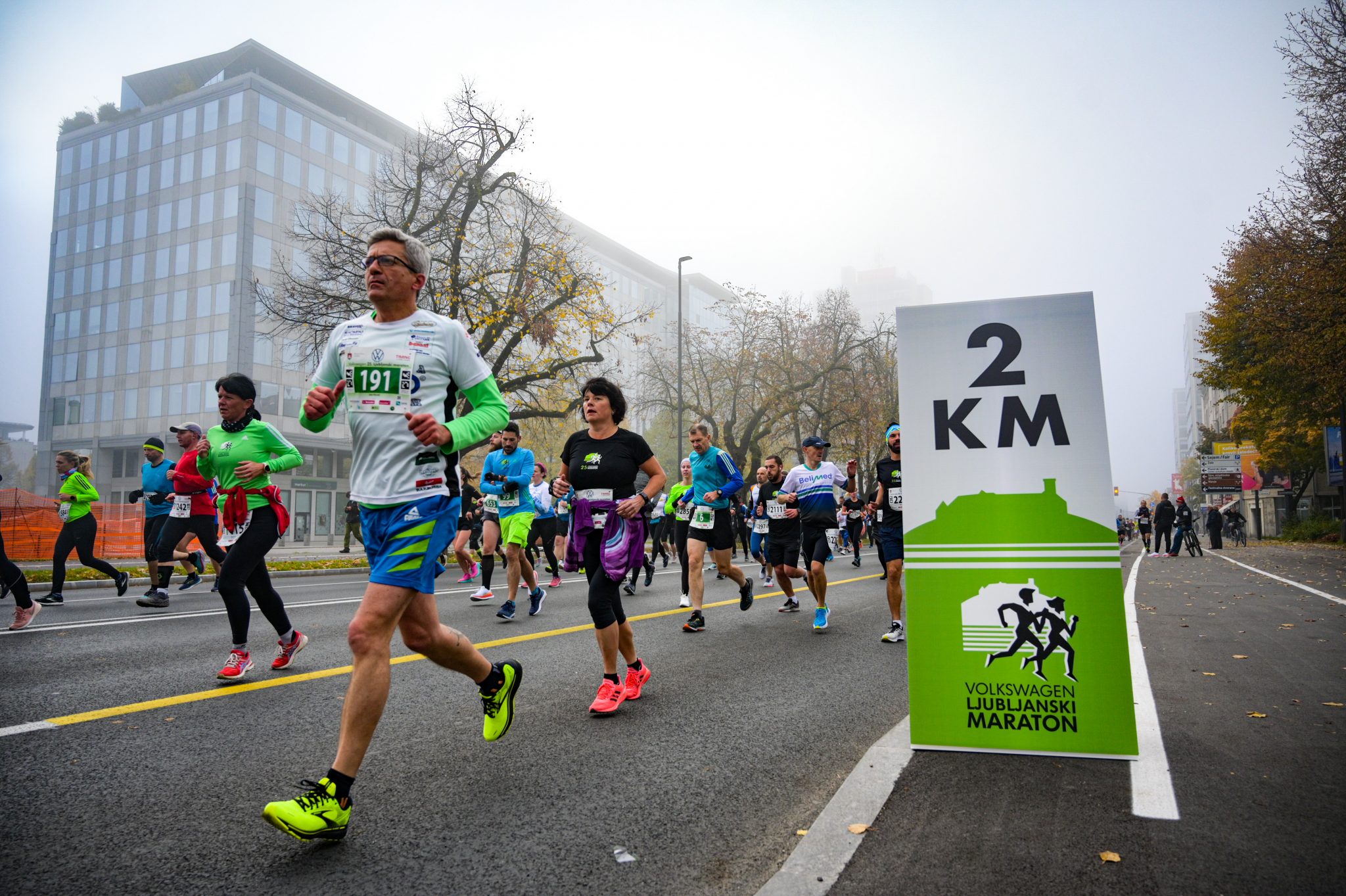 Ljubljanski maraton: zapore cest - Sportklub
