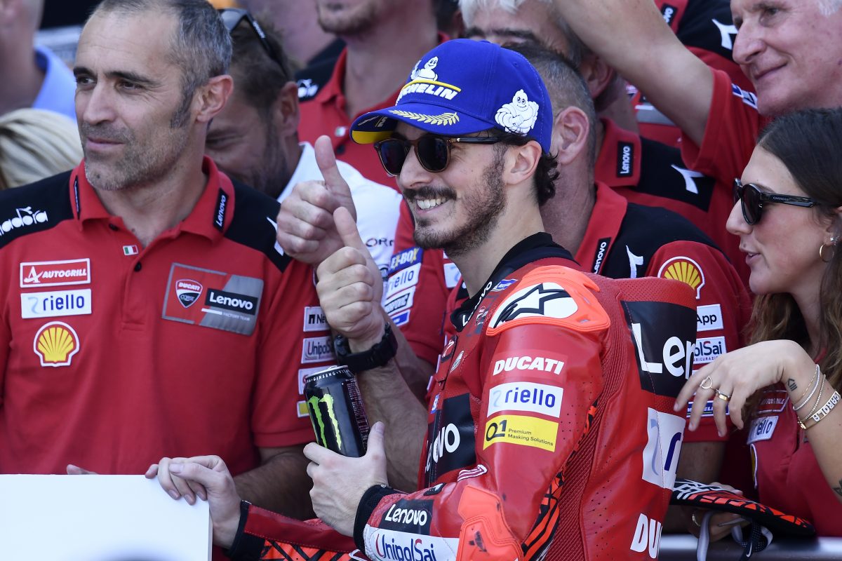 Bagnaia izkoristil ničlo tekmeca, prvenstvo vse bolj tesno - Sportklub