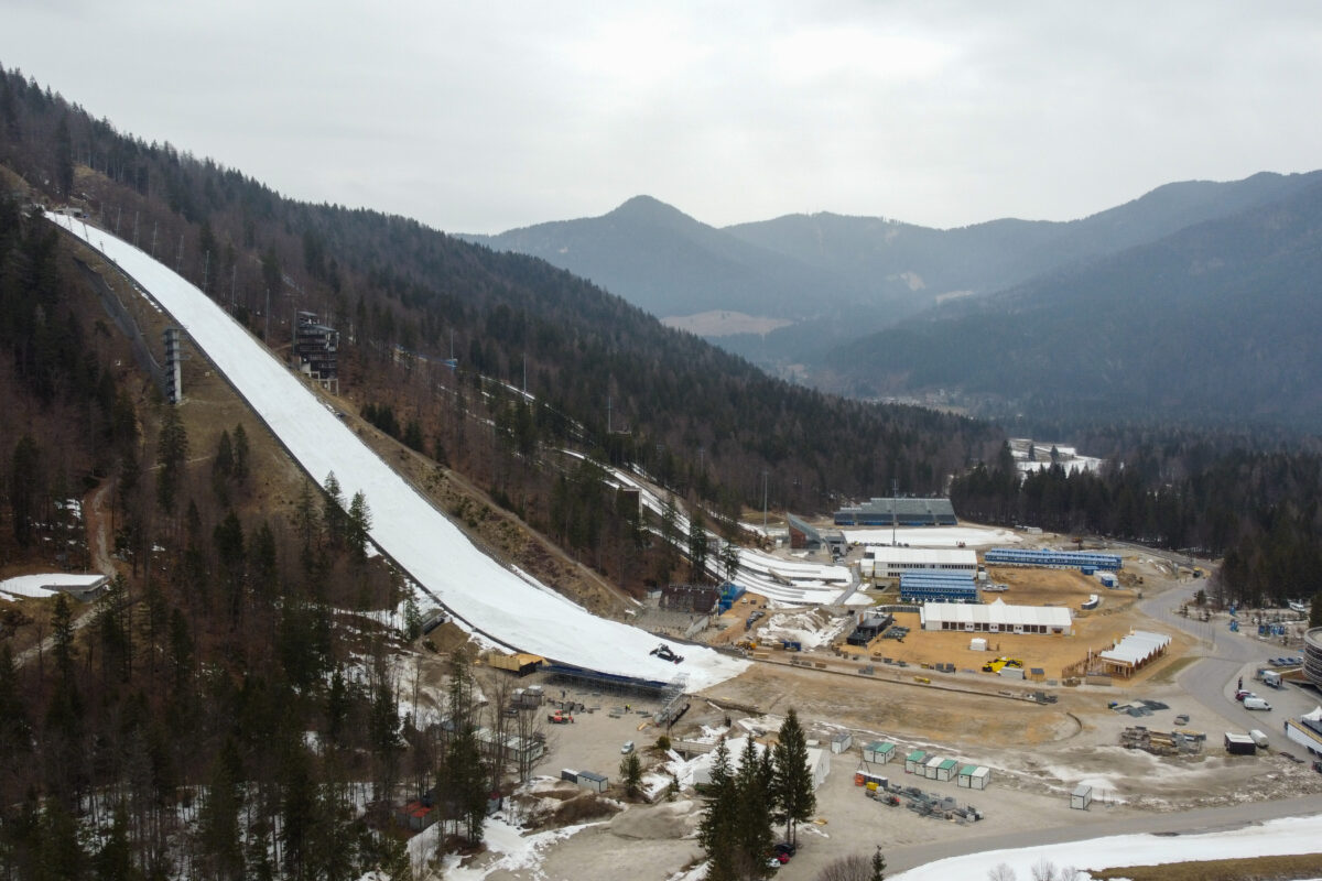 Posnetek z dronom: Planica čaka letalski spektakel (VIDEO) - Sportklub