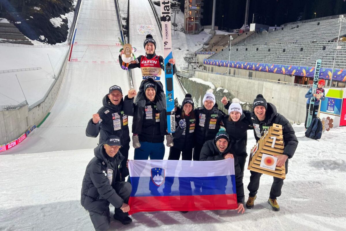 Nika Prevc bolje praktično ne more skakati (VIDEO) - Sportklub