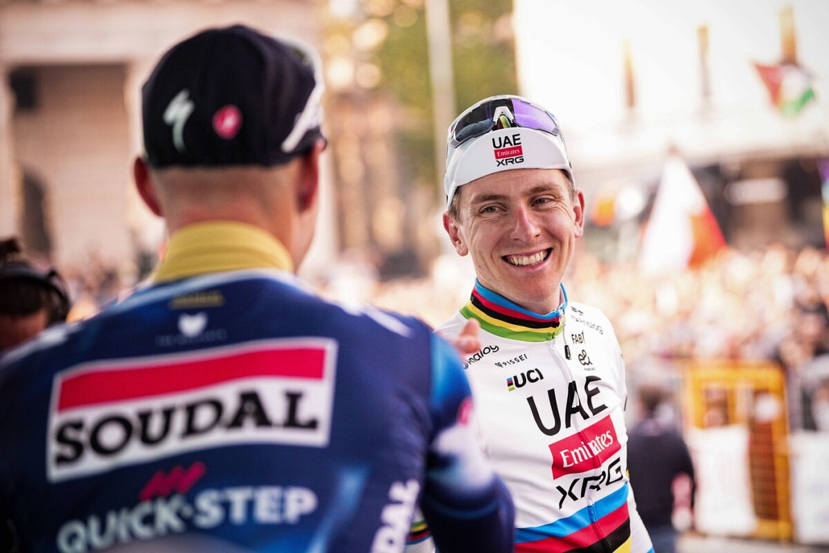 Remco Evenepoel dvomi v besede Tadeja Pogačarja - Sportklub